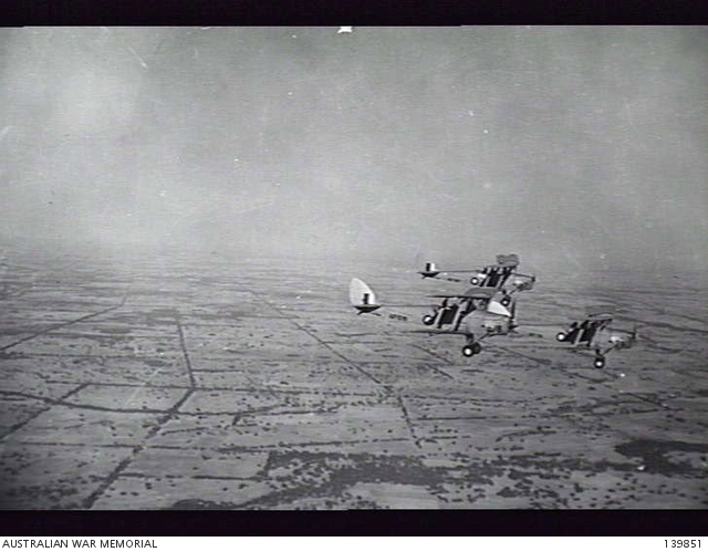 BENALLA, VIC. 1943-10-12. PUPILS OF THE RAAF ELEMENTARY FLYING TRAINING ...