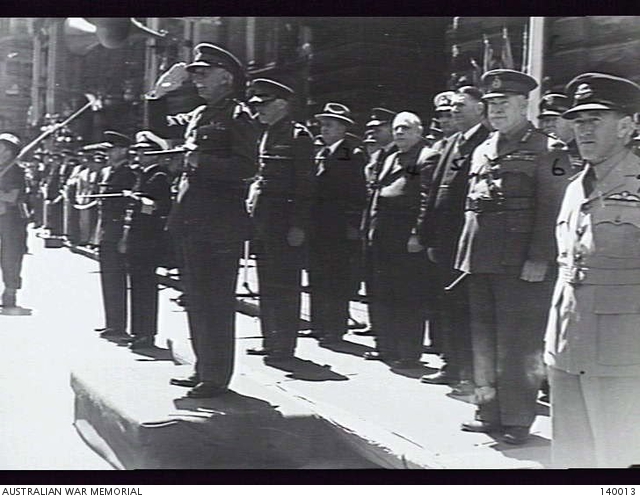 MELBOURNE, VIC. 1943-11-18. THE GOVERNOR GENERAL OF AUSTRALIA, HIS ...