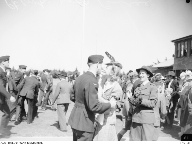 POINT COOK, VIC. 1943-12-15. A RAAF GRADUATE OF NO. 1 SERVICE FLYING ...