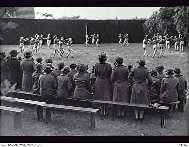 Melbourne, Vic. 1944-05-15. Members of the Australian Women's Army ...