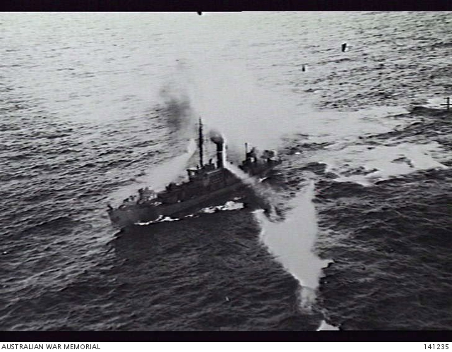 At Sea, Off Germany. 1944-08-03. No. 455 Squadron RAAF participating ...