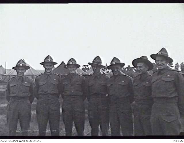 Melbourne, Vic. 1944-06-21. New Zealand Army personnel at their camp ...