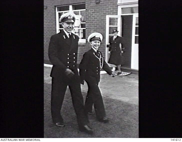 HMAS Cerberus, Flinders Naval Depot, Vic. 1944-08-24. Cadet Midshipman ...
