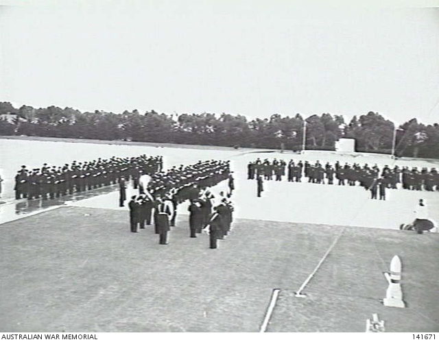 Point Cook, Vic. 1944-09-03. RAAF Chaplain Flight Lieutenant C. H. Copp ...