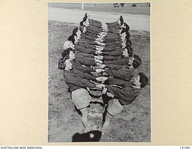 DARLEY, VIC. 1944-09-06. TRAINEE PHYSICAL TRAINING INSTRUCTORS DRAWN ...