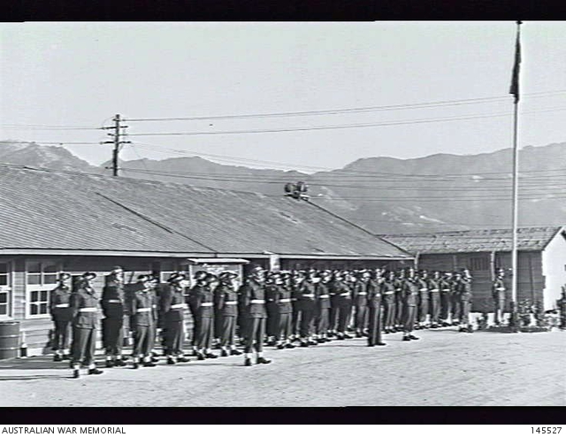 Kure, Japan. 1946. Members of the Royal Australian Army Service Corps ...