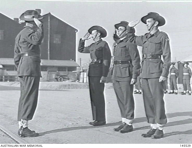 Kure, Japan. 1946. Members of the Royal Australian Army Service Corps ...