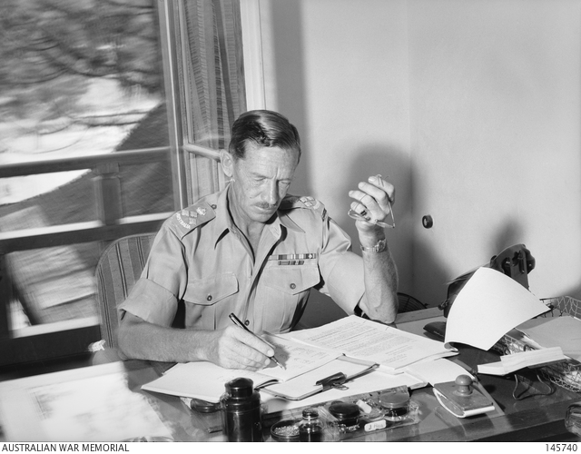 Brigadier R. G. H. Irving, Commander of BCOF Royal Military College ...