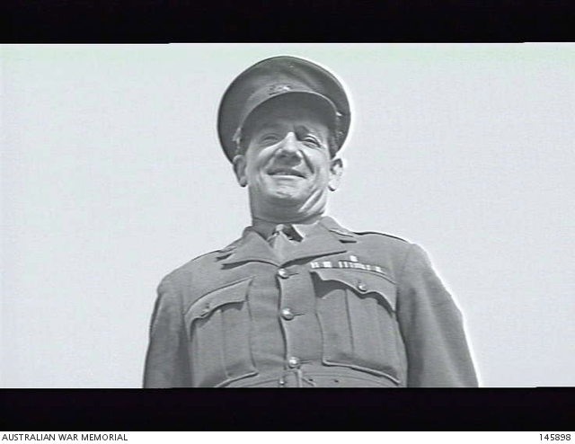 Kure, Japan. 1948-10-10. Portrait of NX31048 Captain E. C. Dunn ...