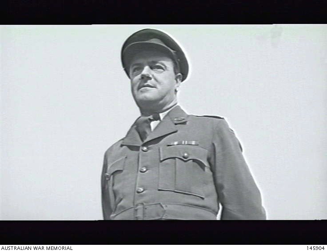 Kure, Japan. 1948-10-10. Portrait of VX128856 Captain K. Collie ...