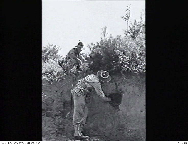Two members of the 3rd Battalion, The Royal Australian Regiment (3RAR ...