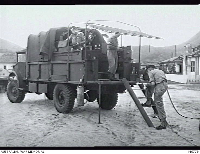 Hiro, Japan. 1950-09-16. Royal Corps of Australian Electrical and ...