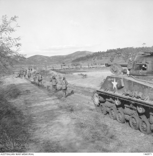 Pakchon, Korea. 1950-11-07. Troops of C Company, 3rd Battalion, The ...
