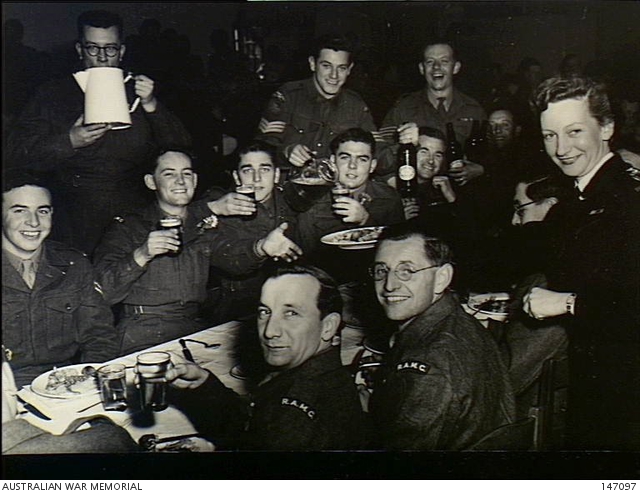 Kure, Japan. 1950-12-23. Royal Army Medical Corps (RAMC), Christmas ...