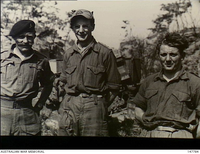 Korea. 1952-04-11. Members of 3rd Battalion, The Royal Australian ...