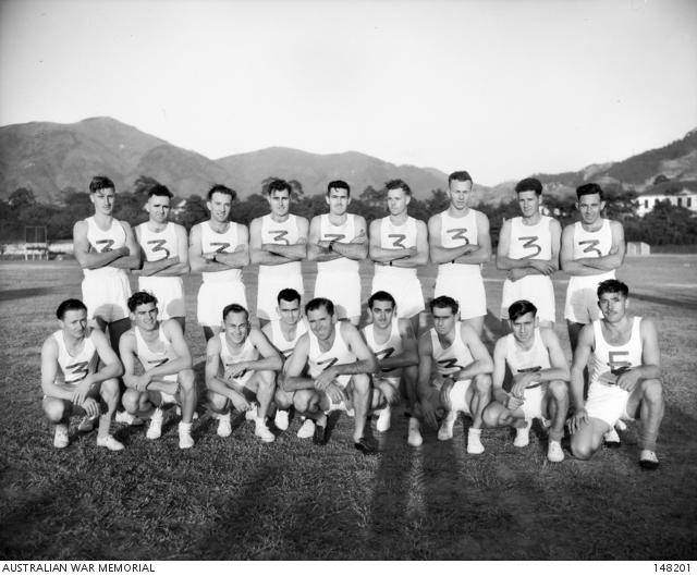 Hiroshima, Japan. 1952-11-19. Competitors from Signals who won in ...