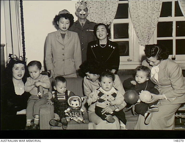 Hiro, Japan. 1952-12-25. 1/302 Warrant Officer 1 N. G. Lyle (President ...