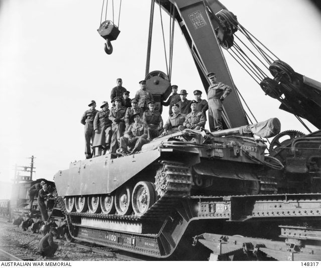 Hiro, Japan. 1953-01-20. A group of officers and soldiers from the ...
