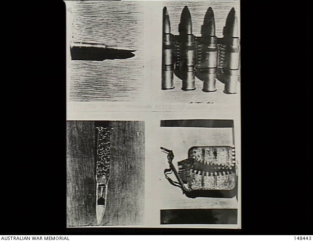 Hiro, Japan. 1953-04-30. Copies of photographs showing details of 7 ...