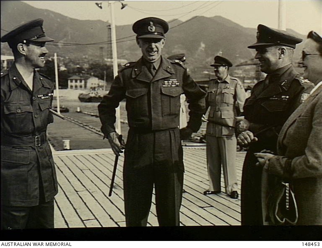 Hiro, Japan. 1953-05-20. Chief of the General Staff Australian Army ...