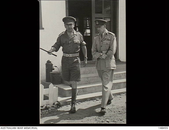 Hiro, Japan. 1953-05-21. Chief of the General Staff Australian Army ...