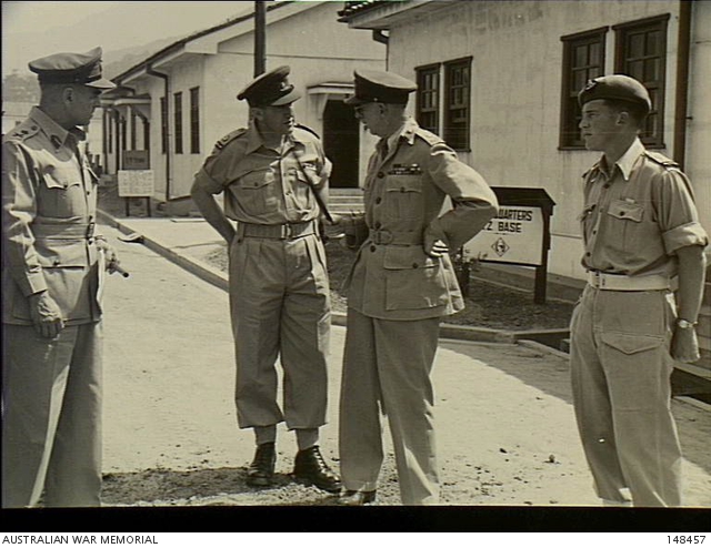 Hiro, Japan. 1953-05-21. Chief of the General Staff Australian Army ...