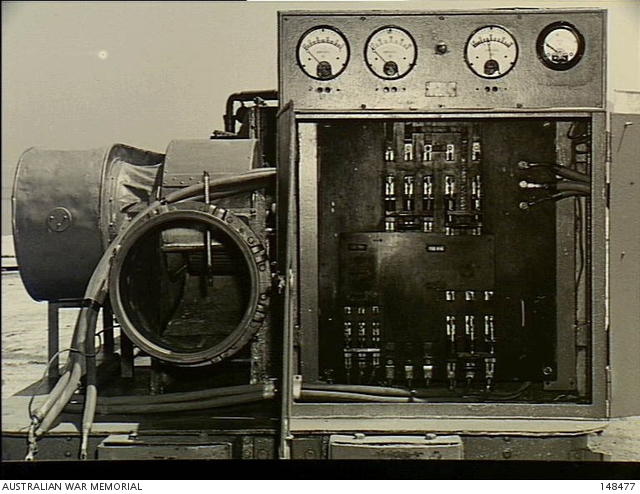 Kiriguchi, Japan. 1953-05-25. Front view showing an electrical ...
