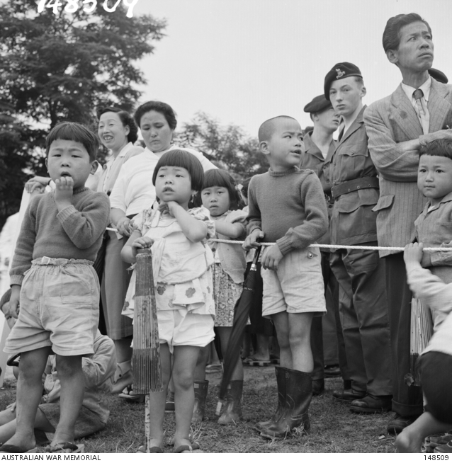 Kure, Japan. 1953-06-02. British Commonwealth Forces, Korea (BCFK ...