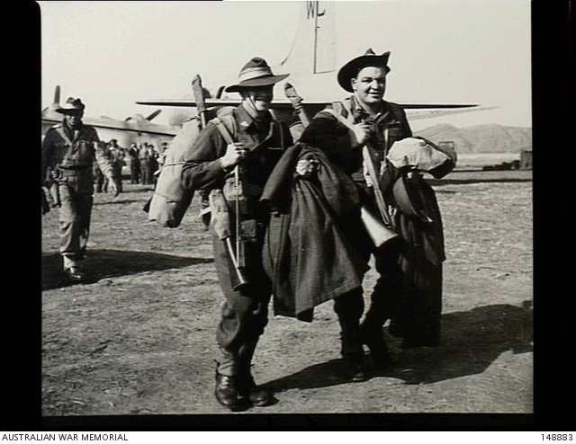 North Korea. 1950-11. Reinforcements for 3rd Battalion, The Royal ...