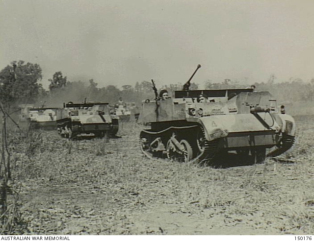 Darwin, Northern Territory. August 1942. Universal Carriers (Bren Gun ...