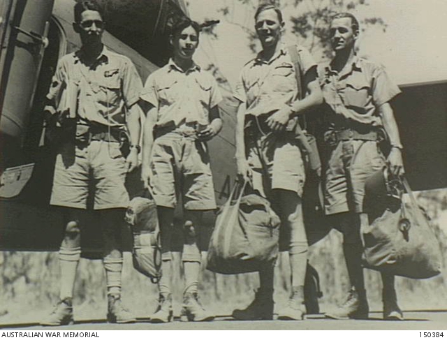 Darwin. NT. August 1942. A RAAF bomber crew, possibly from No. 13 ...