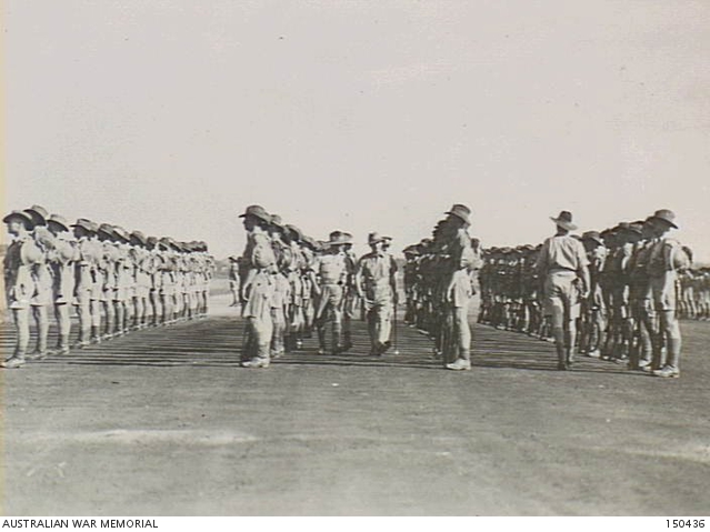Darwin, NT. August 1942. Lieutenant General Edmund Herring inspects ...