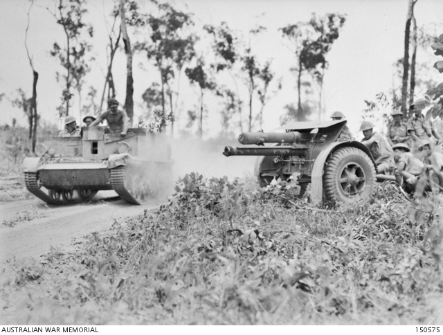 Darwin, NT. September 1942. During large scale training manoeuvres, an ...