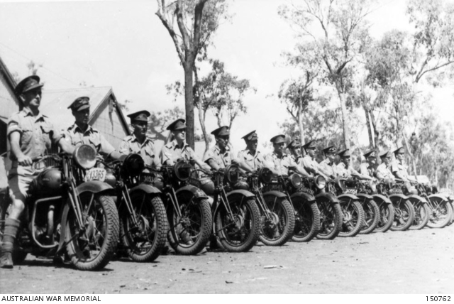 Darwin, NT. October 1942. Army despatch riders of the Northern ...