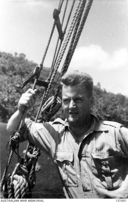 Goodenough Island, New Guinea. November 1942. Australian Army Sergeant ...