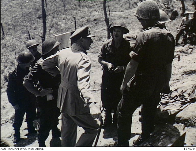 Majon'ni, Korea. 1953-05-19. Chief of the General Staff Lieutenant ...