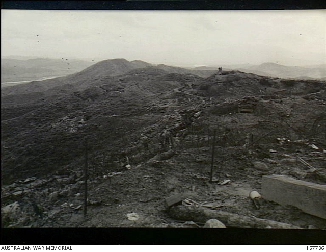 Majon'ni, Korea. 1953-07-28. Troops from D Company, 2nd Battalion, The ...