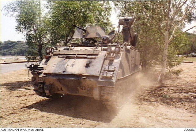 Darwin, NT. 23 September 1999. An M113A1 Repair Fitters Vehicle, 81A ...