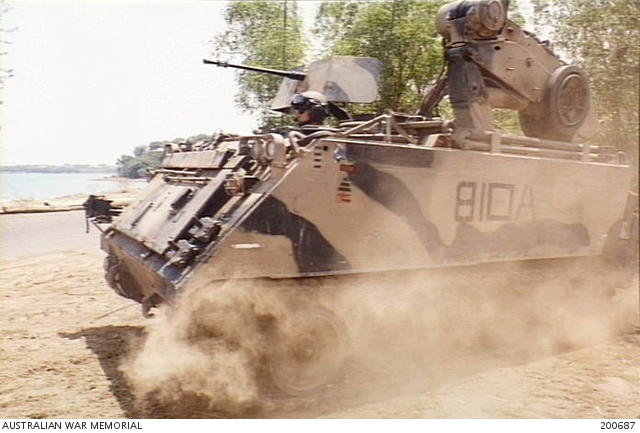 Darwin, NT. 23 September 1999. An M113A1 Repair Fitters Vehicle, 81A ...