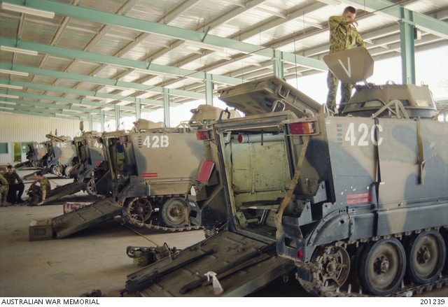 Soldiers of the 5th/7th Battalion (Mechanised), The Royal Australian ...