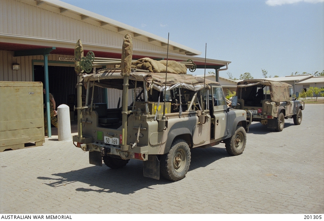 At Robertson Barracks, members of the 5th/7th Battalion (Mechanised ...