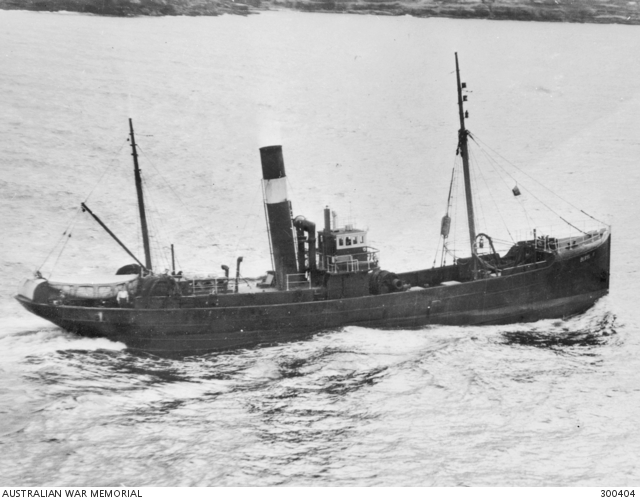 AERIAL STARBOARD SIDE VIEW OF THE TRAWLER BERYL II BEFORE ...