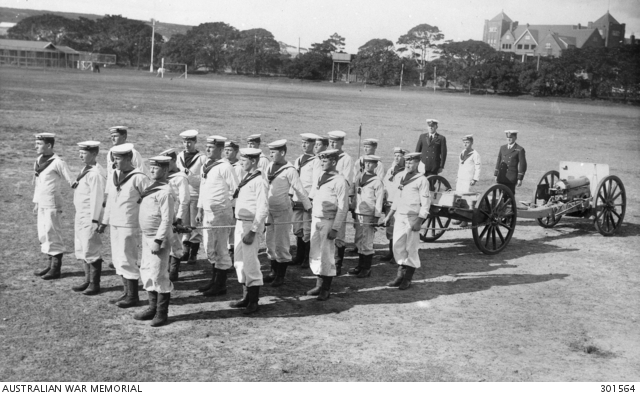 SYDNEY, NSW. C.1912. RECRUITS FROM THE BOYS' TRAINING SHIP HMAS TINGIRA ...