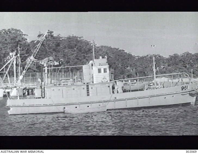 JERVIS BAY, ACT. 1954-08. STARBOARD SIDE VIEW OF THE GENERAL PURPOSE ...