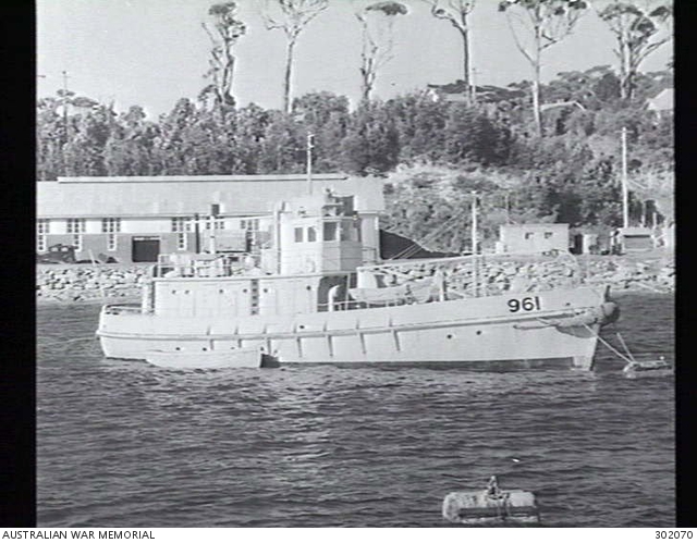 JERVIS BAY, ACT. 1954-08. STARBOARD SIDE VIEW OF THE GENERAL PURPOSE ...