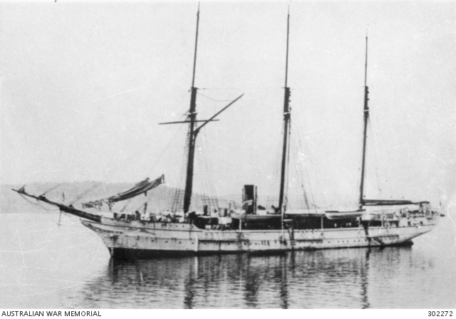 PORT SIDE VIEW OF THE SURVEY VESSEL HMS SEALARK. (NAVAL HISTORICAL ...
