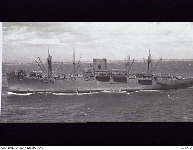 1943-01-12. PORT SIDE VIEW OF THE TRANSPORT USS PRESIDENT JACKSON (AP ...