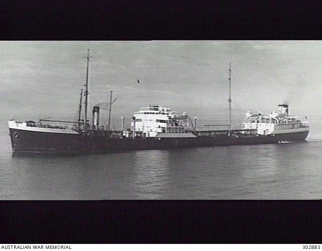 1948-10-21. PORT SIDE VIEW OF THE BRITISH TANKER ALEXIA. (NAVAL ...