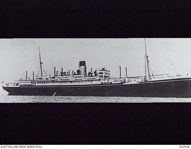 STARBOARD SIDE VIEW OF THE NEW ZEALAND LINER ARAWA, PRIOR TO HER ...