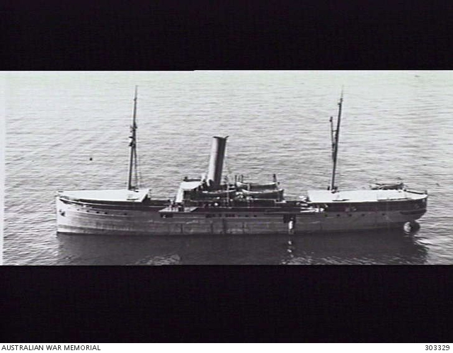 AERIAL PORT SIDE VIEW OF THE BRITISH/SINGAPOREAN VESSEL GIANG ANN ...